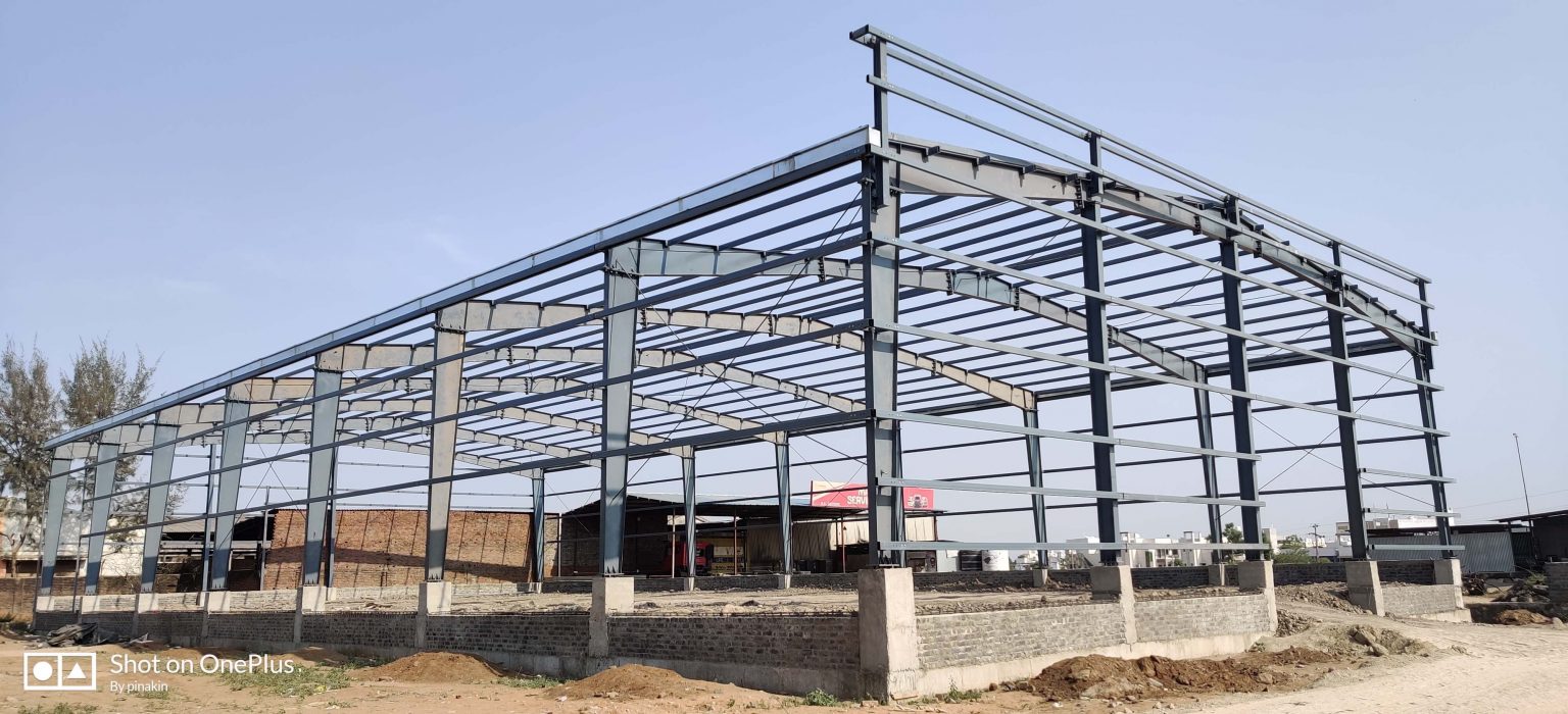 Ceramic Galley, 15000 SQFT - Fabweld Structure - Ahmedabad